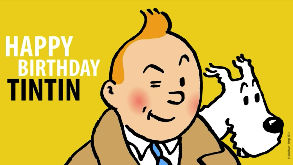 Tintin cumple 90 años de aventuras e investigaciones