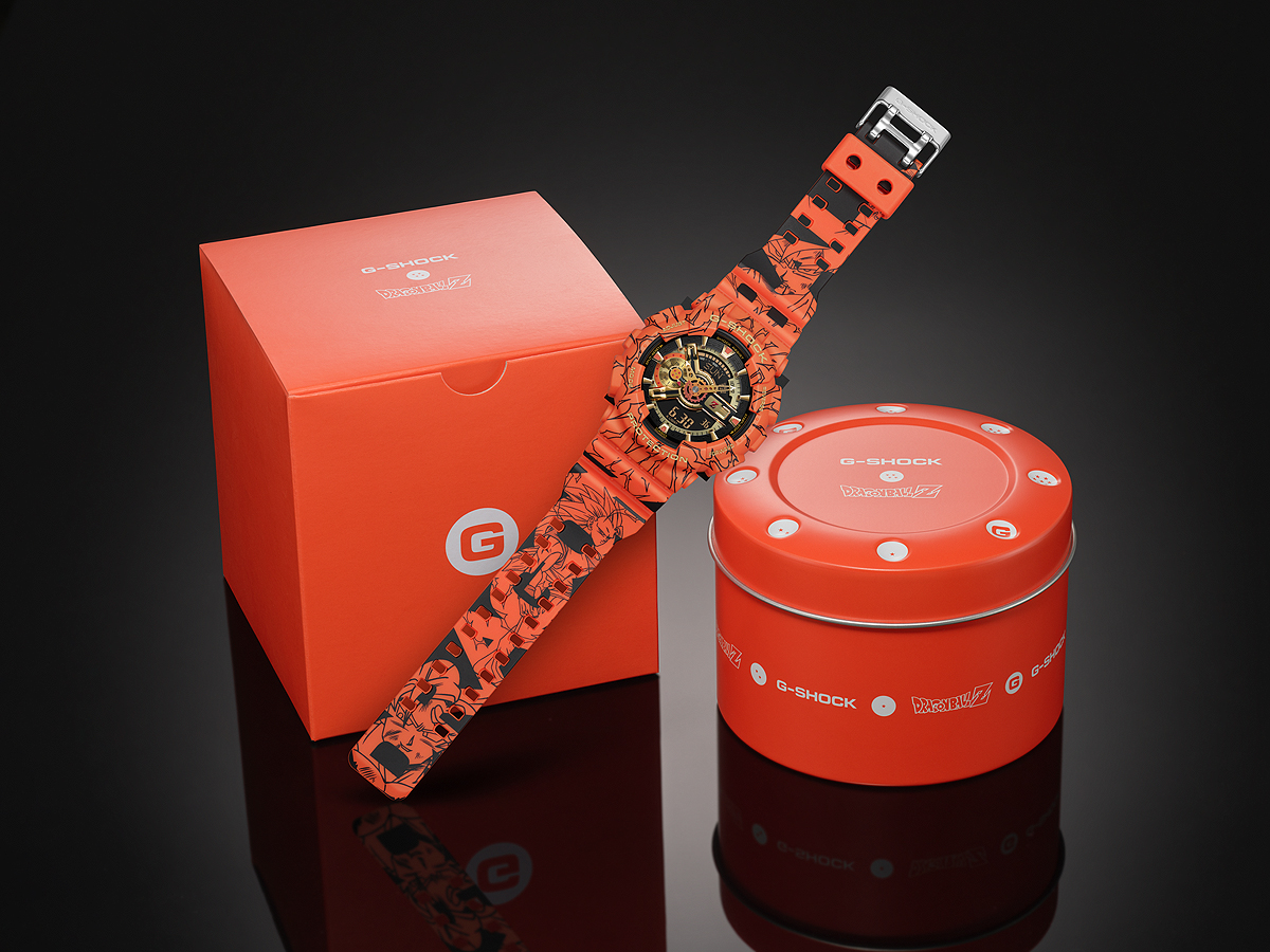 G-Shock edición de Dragon Ball Z, especial para saiyajin
